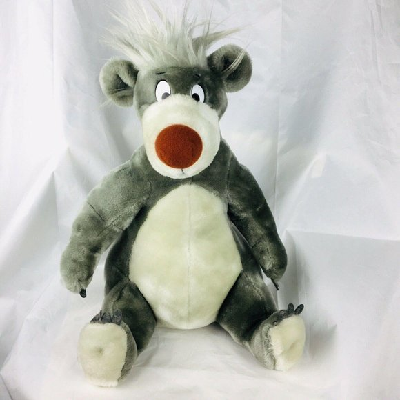 Disney World | Toys | Disney Jungle Book 5 Baloo Bear Plush Stuffed ...